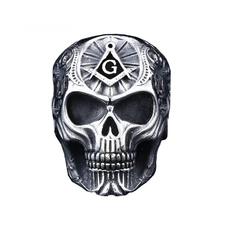 Masonic Skull Ring – Esoteric Trading Company